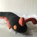 Giant African Millipede Plush, Millipede Toy, Plush Bug, Plush Insect ...