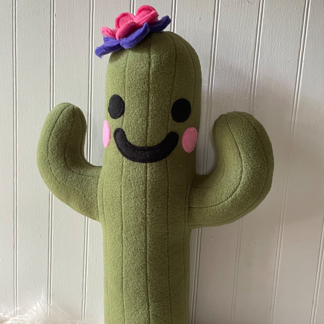 Cactus Buddy, Toy Cactus, Plush Cactus, Cactus Pillow, Saguaro Plush ...