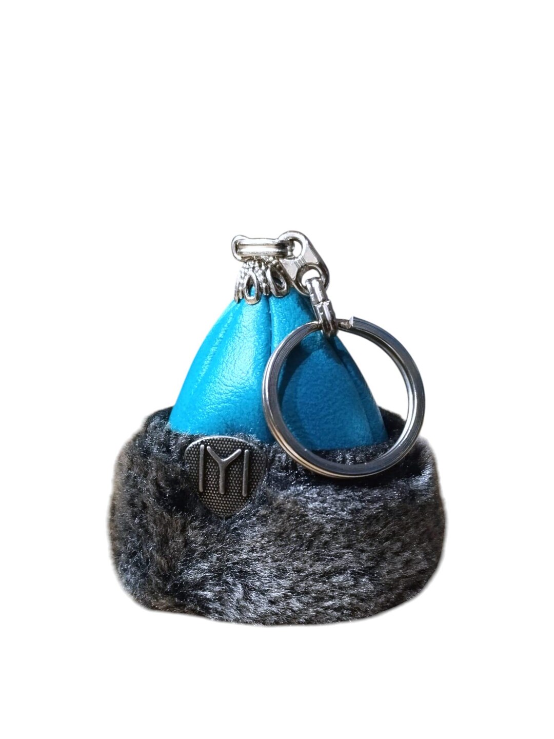 Iyi Kayi Tribe Ertugrul & Usman Hat Key Ring Car Hanger Leather and Fur ...