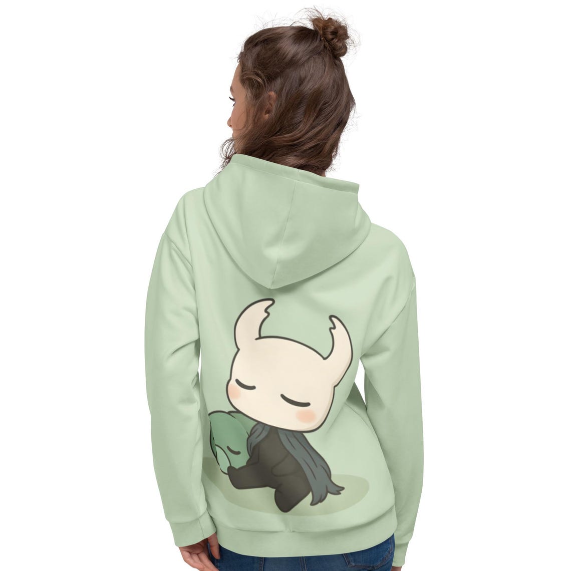 Chibi Hollow Knight Bomber Jacket – Sleeping Knight and Grub Pastel ...