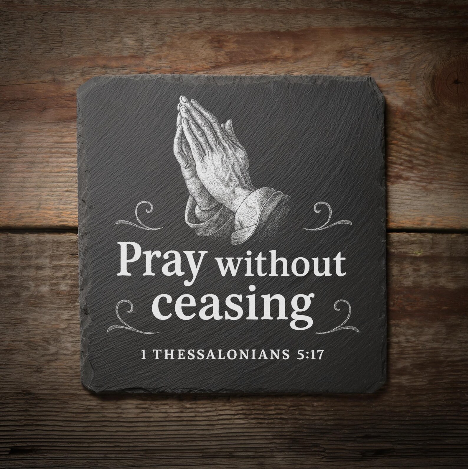 4 Bible Verse Digital Files for Engraving Slate Coasters (PNG) Volume ...