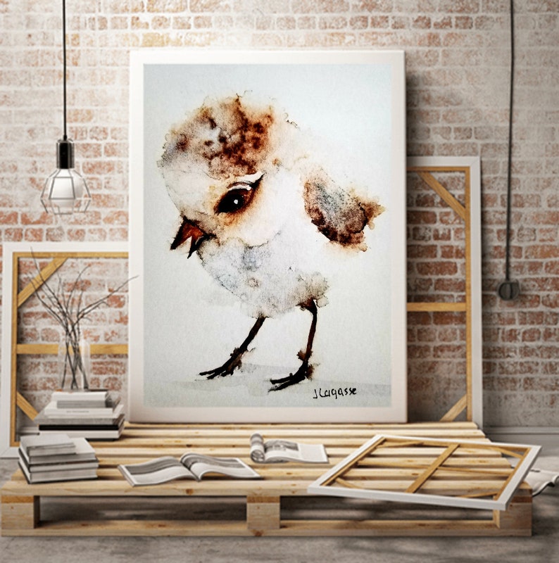 Piper Bird Prints Animal Art Children's Room Art PRINT - Etsy