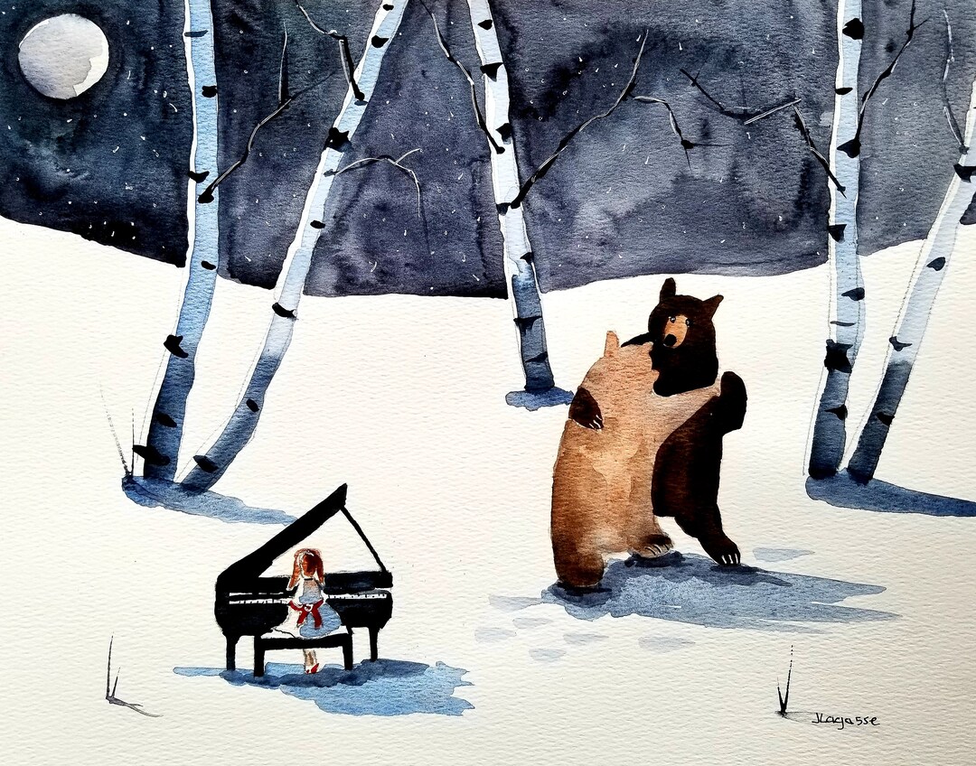 ACEO Print Aceo Limited Edition Art Card Watercolor Painting Landscape ...