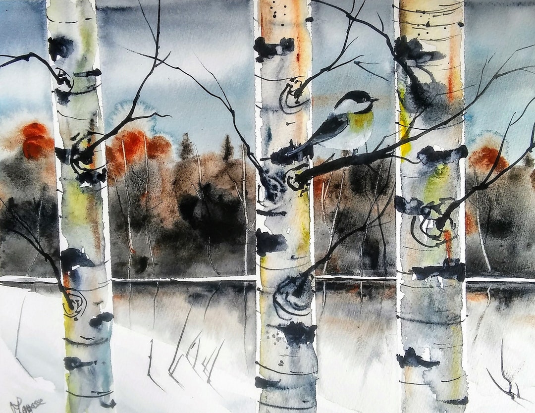 Original Watercolour Painting by Jim Lagasse bird Painting Original ...