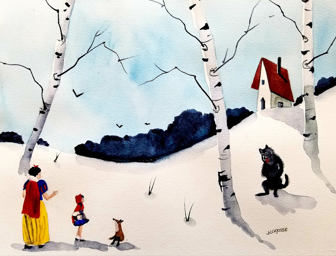 ACEO Print Aceo Limited Edition Art Card Watercolor Painting Landscape ...