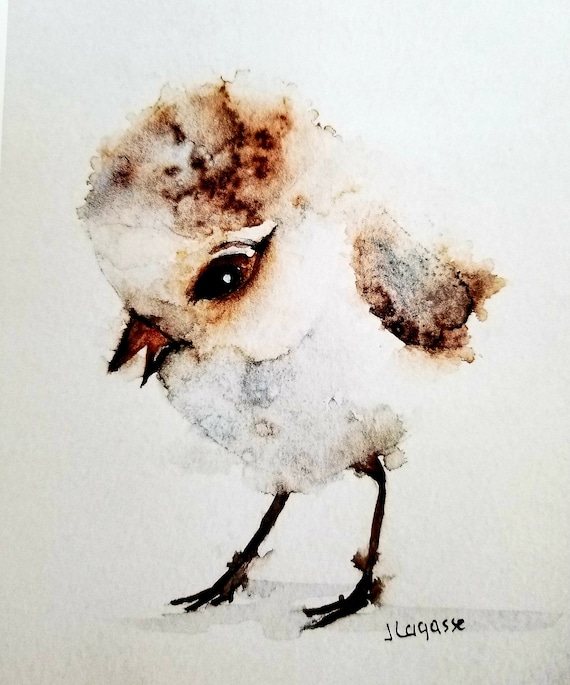 Piper Bird Prints Animal Art Children's Room Art PRINT | Etsy