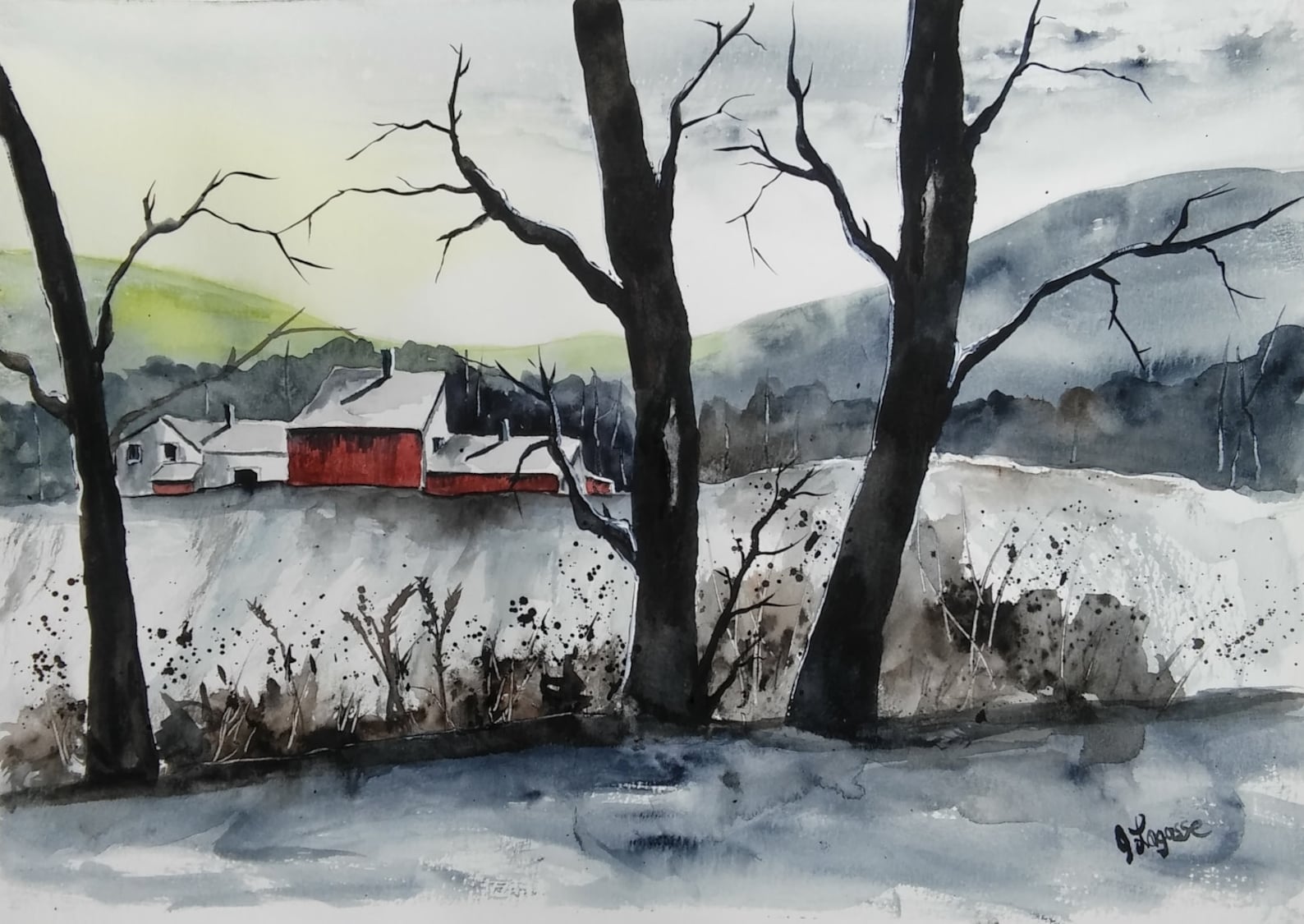 ORIGINAL Painting Watercolor Painting WATERCOLOR Painting,watercolor ...
