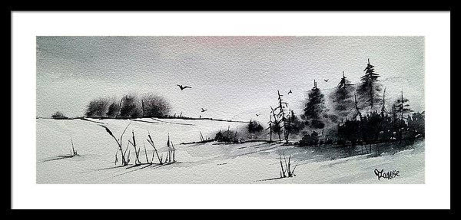Original Watercolour Painting by Jim Lagasse | Trees Painting ...