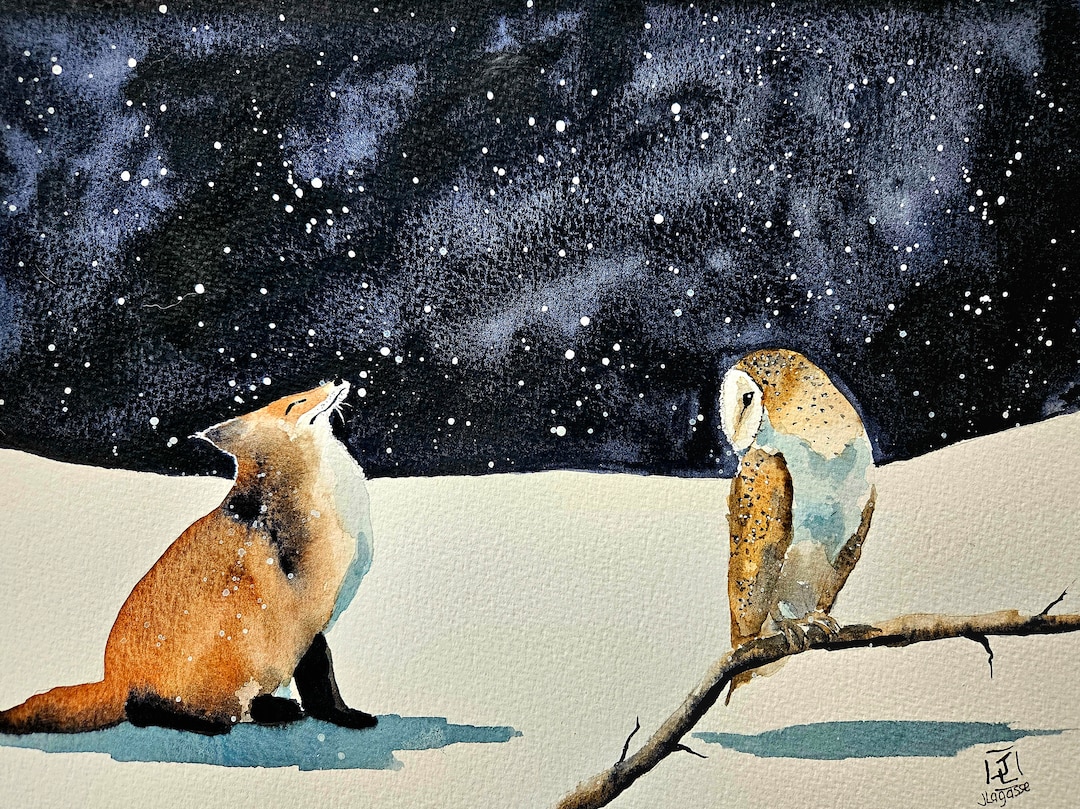 ACEO Print Aceo Limited Edition Art Card Watercolor Print Landscape ...