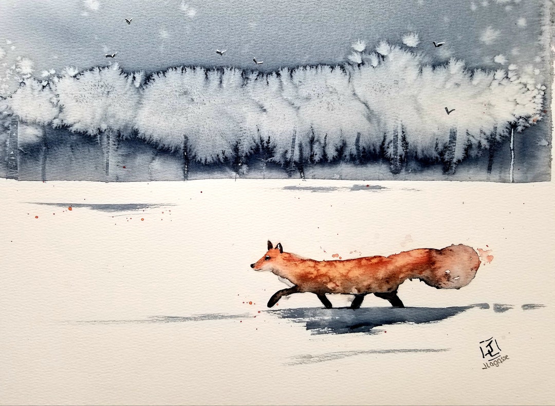 ACEO Print Aceo Limited Edition Art Card Watercolor Painting Landscape ...