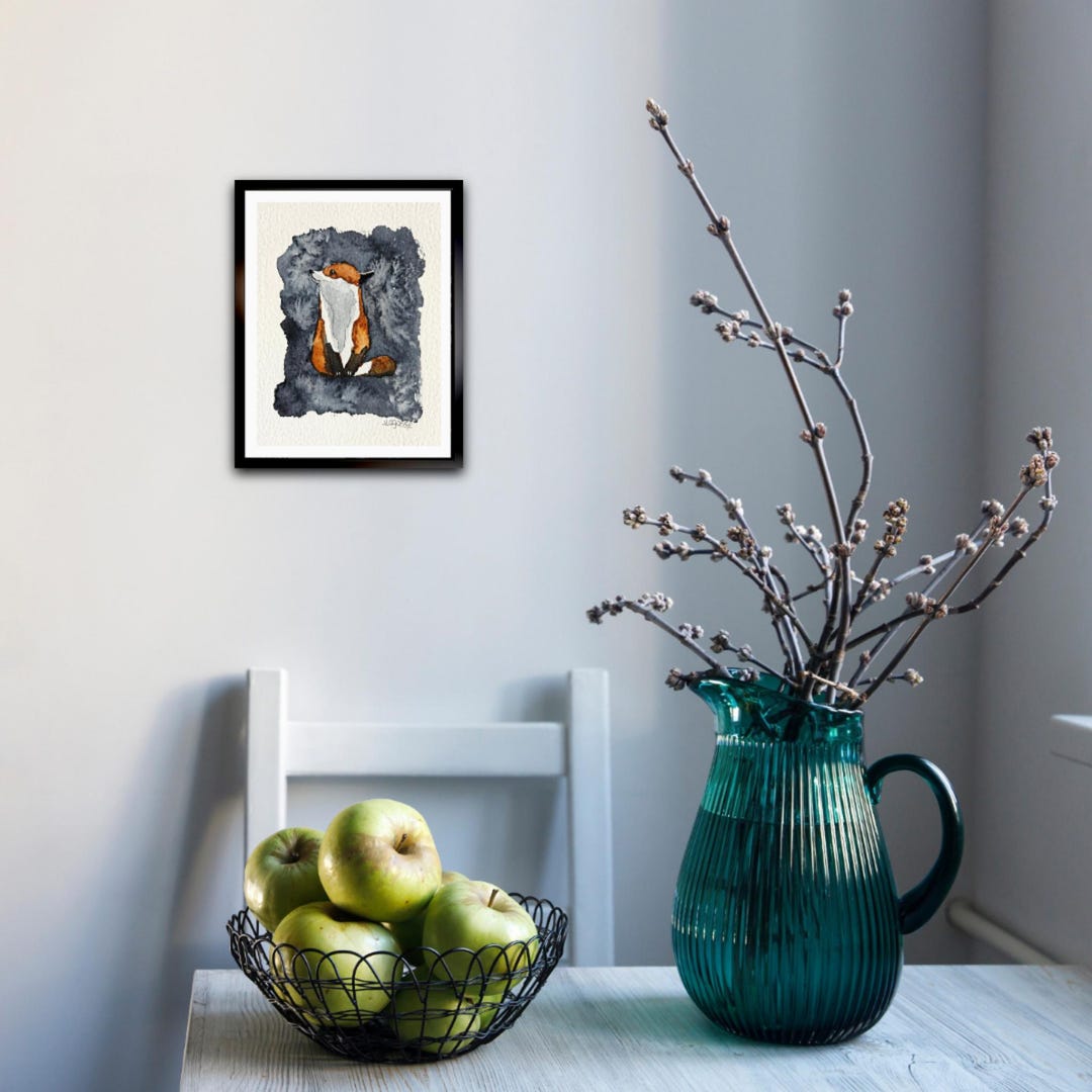 5" X 7" Original Watercolor Painting, Affordable Art, Wall Art ...
