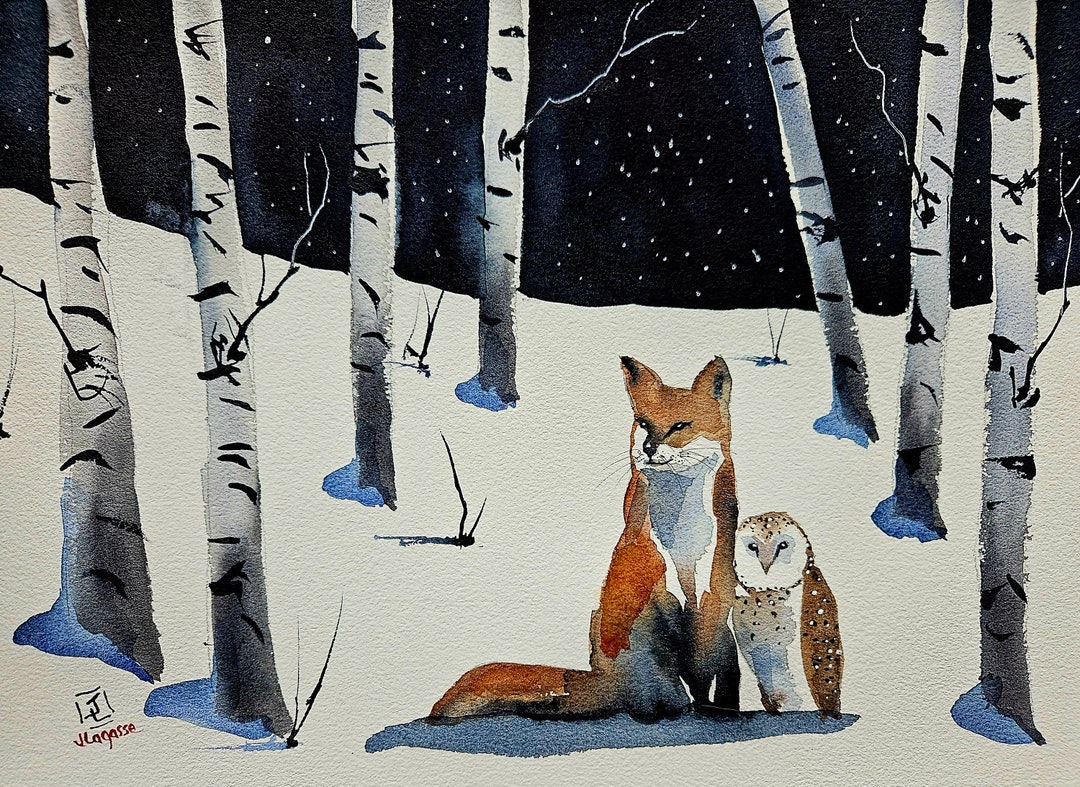 ACEO Print Aceo Limited Edition Art Card Watercolor Painting Landscape ...