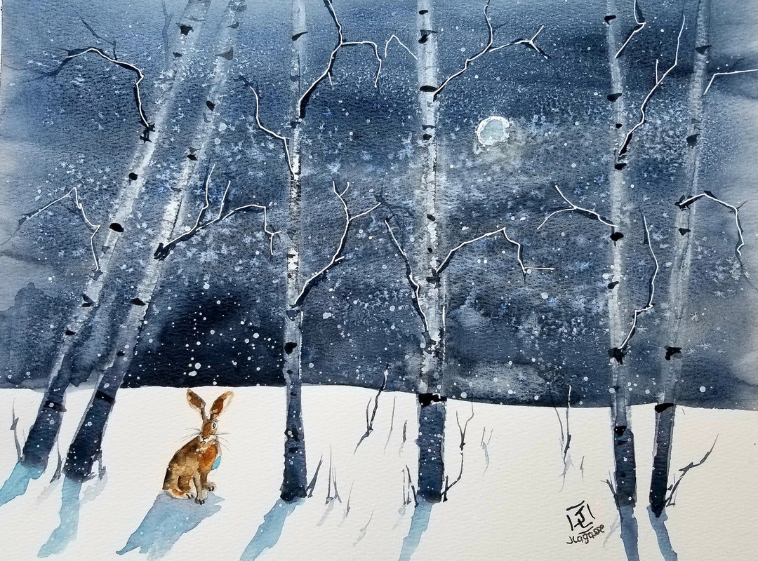 ACEO Print Aceo Limited Edition Art Card Watercolor Painting Landscape ...