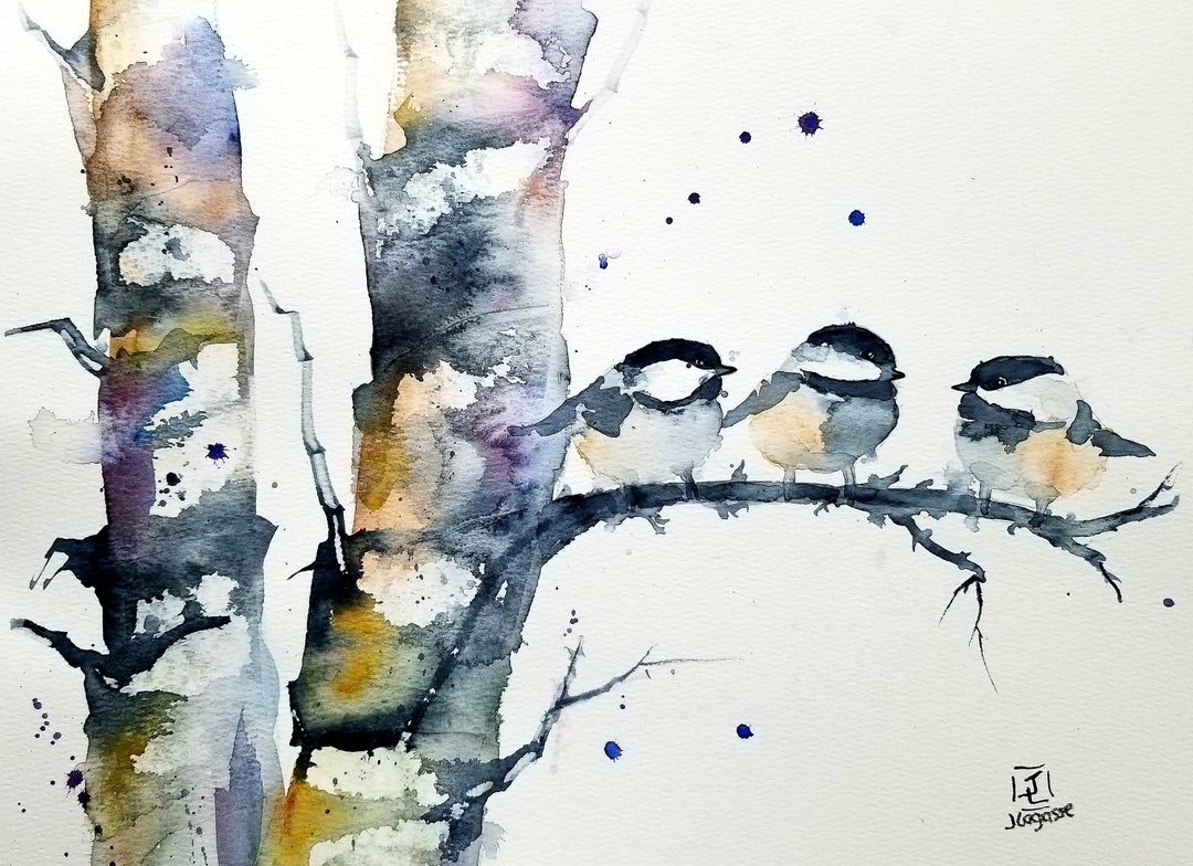 Chickadee Prints, Animal Prints, Bird Prints, Animal Art, Wall Art ...