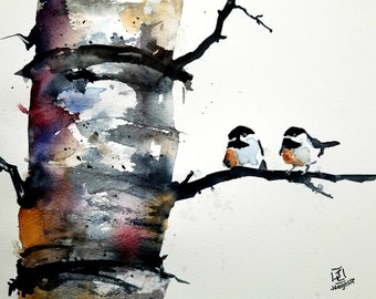 ACEO Print Aceo Limited Edition Art Card Watercolor Print Landscape ...