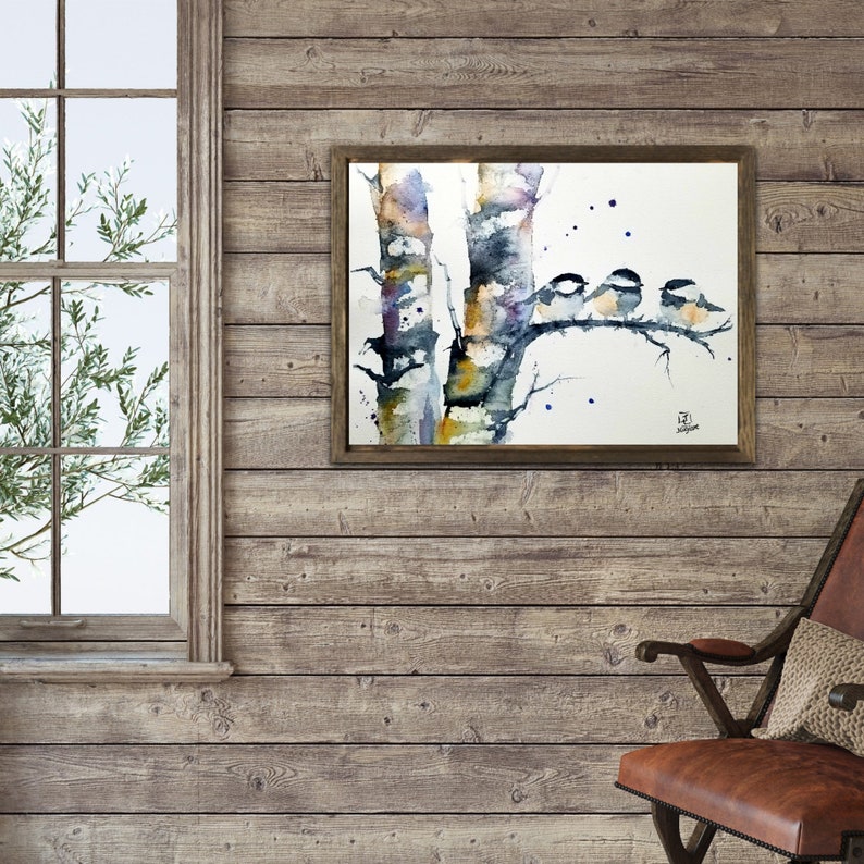 Chickadee Prints, Animal Prints, Bird Prints, Animal Art, Wall Art ...