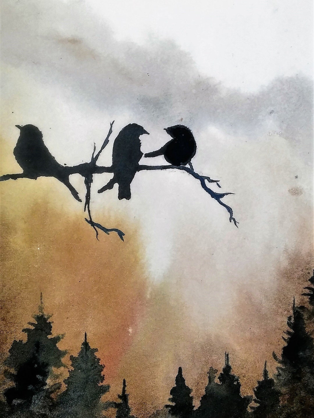 Original Watercolour Painting by Jim Lagasse |bird Painting | Original ...
