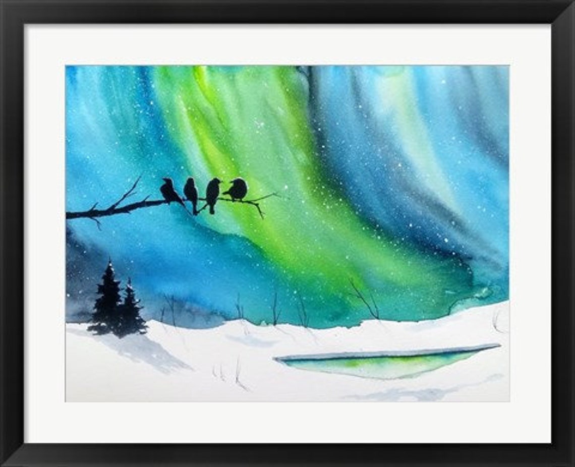 Original Watercolour Painting by Jim Lagasse Sunset Painting | Etsy