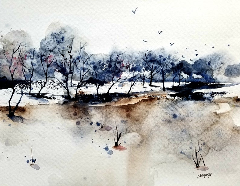 ORIGINAL Abstract Paintings Abstract LANDSCAPE Painting - Etsy