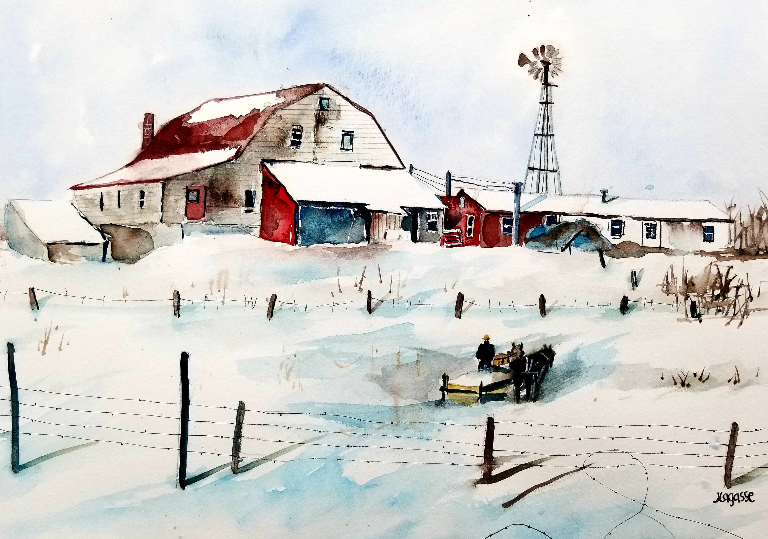 Amish Painting for sale| 83 ads for used Amish Paintings