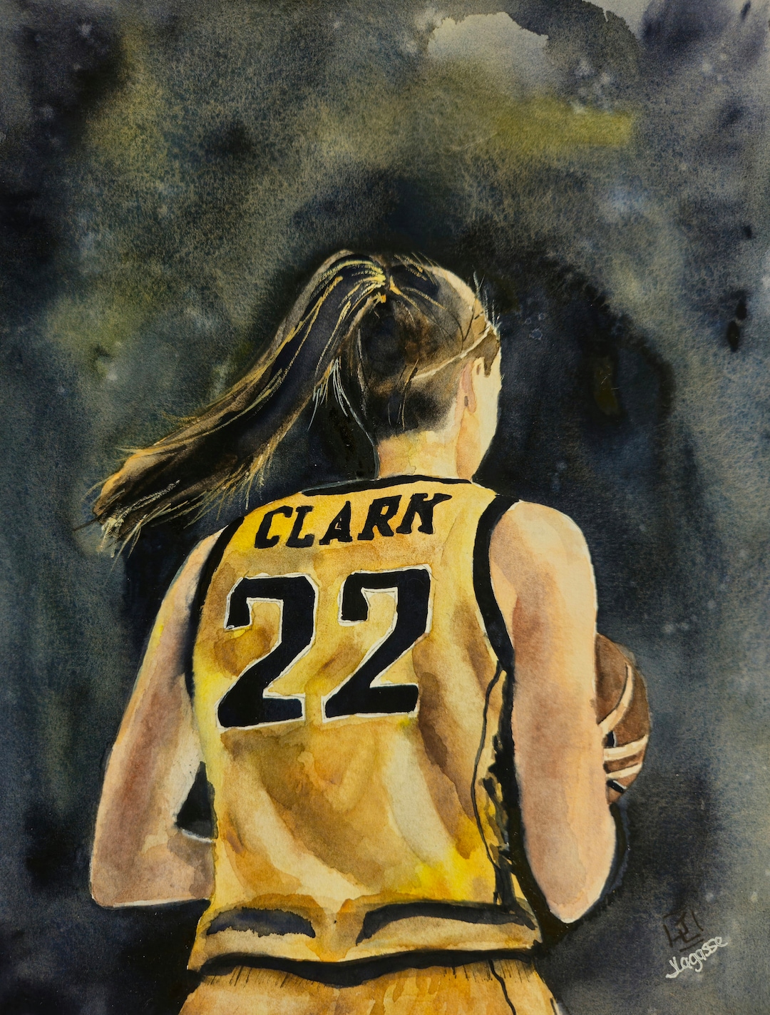 5 X 7" Caitlin Clark Prints, WNBA Prints, Woman's Basketball, Sports ...