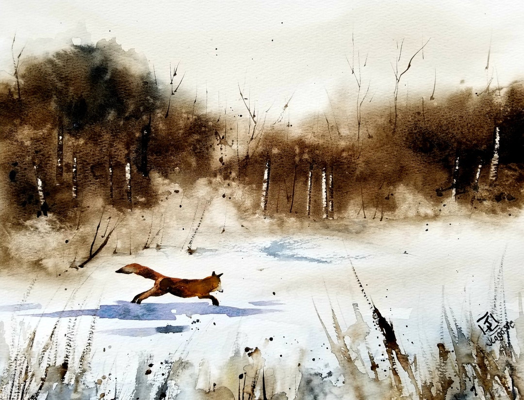 ACEO Print Aceo Limited Edition Art Card Watercolor Painting Landscape ...