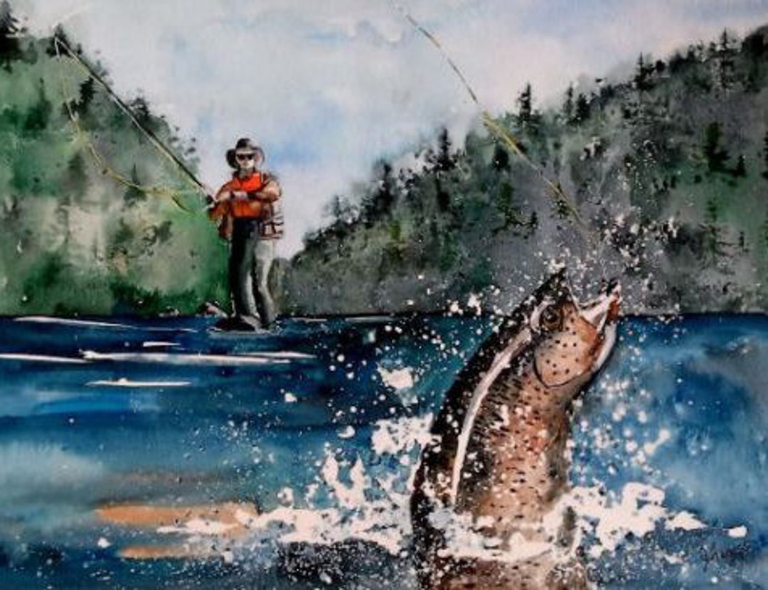 ACEO Print Aceo Limited Edition Art Card Watercolor Painting Landscape ...