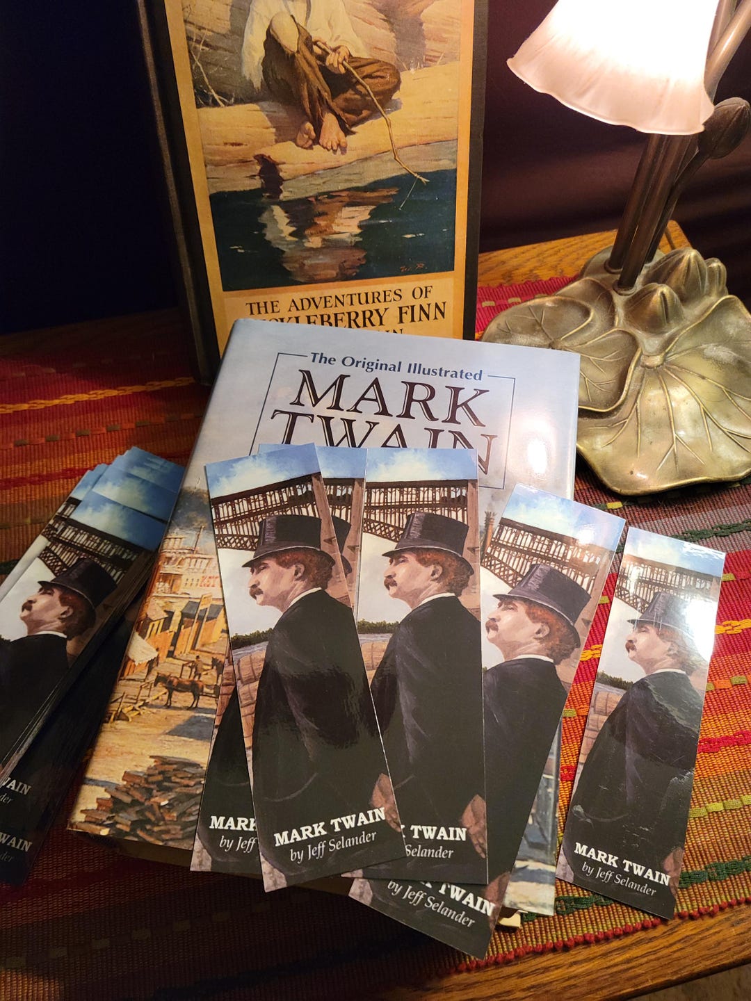 Mark Twain Bookmark by Jeff Selander - Etsy