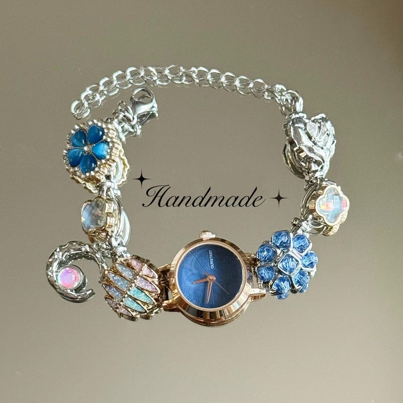 Zirconia Watch Charm - Etsy UK