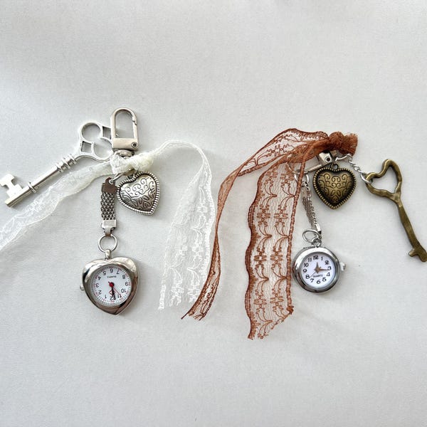 Lace Keychain - Etsy