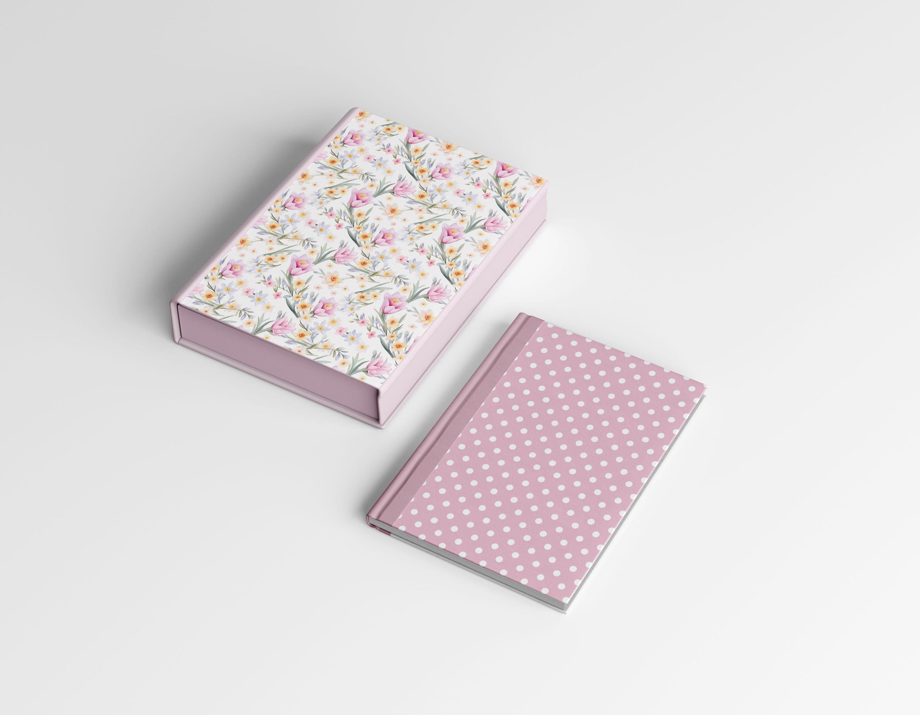 Watercolor Pink Floral Digital Paper, Spring Flowers Seamless ...