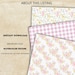 Watercolor Pink Floral Digital Paper, Spring Flowers Seamless ...