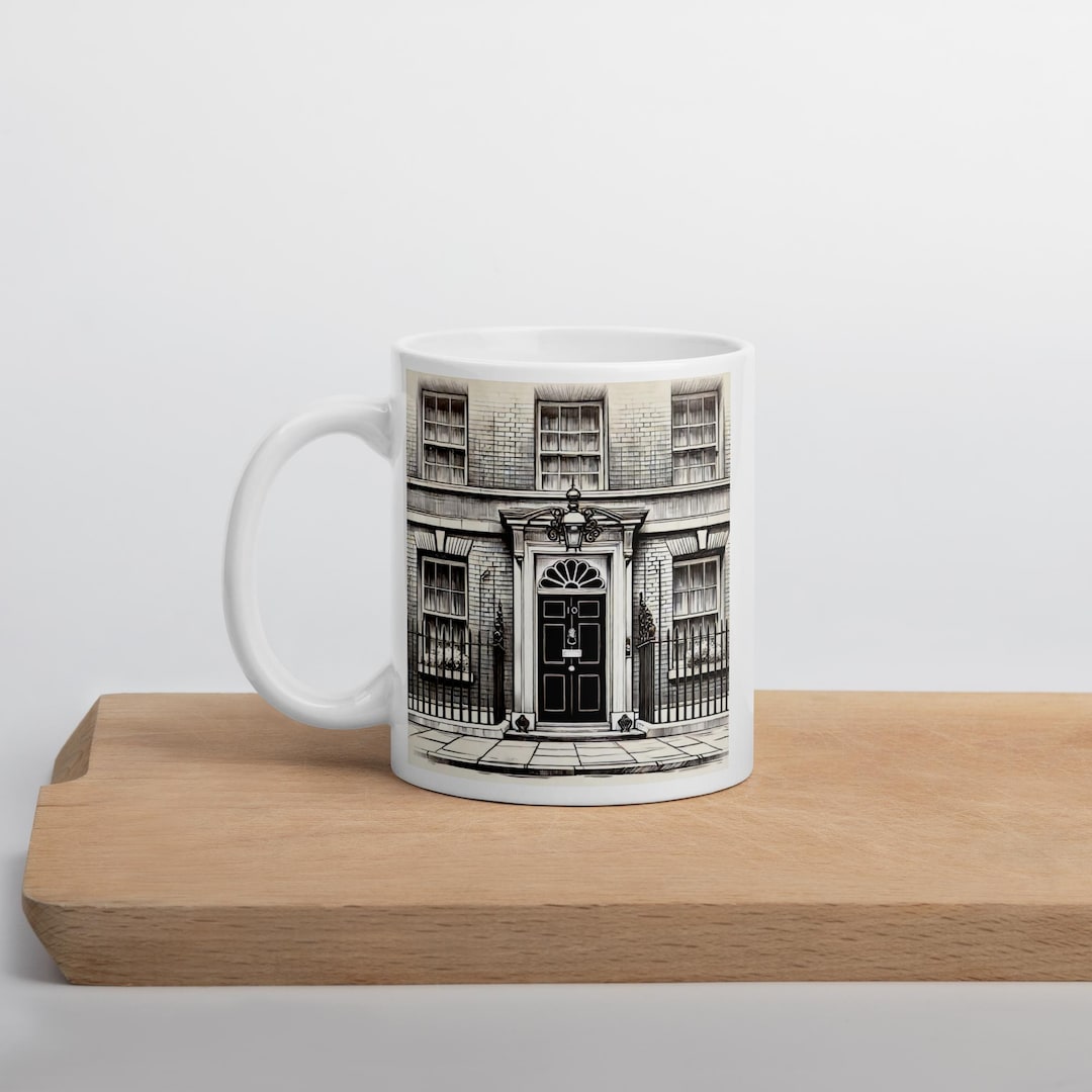 Number 10 Downing Street Sketch Mug - Etsy