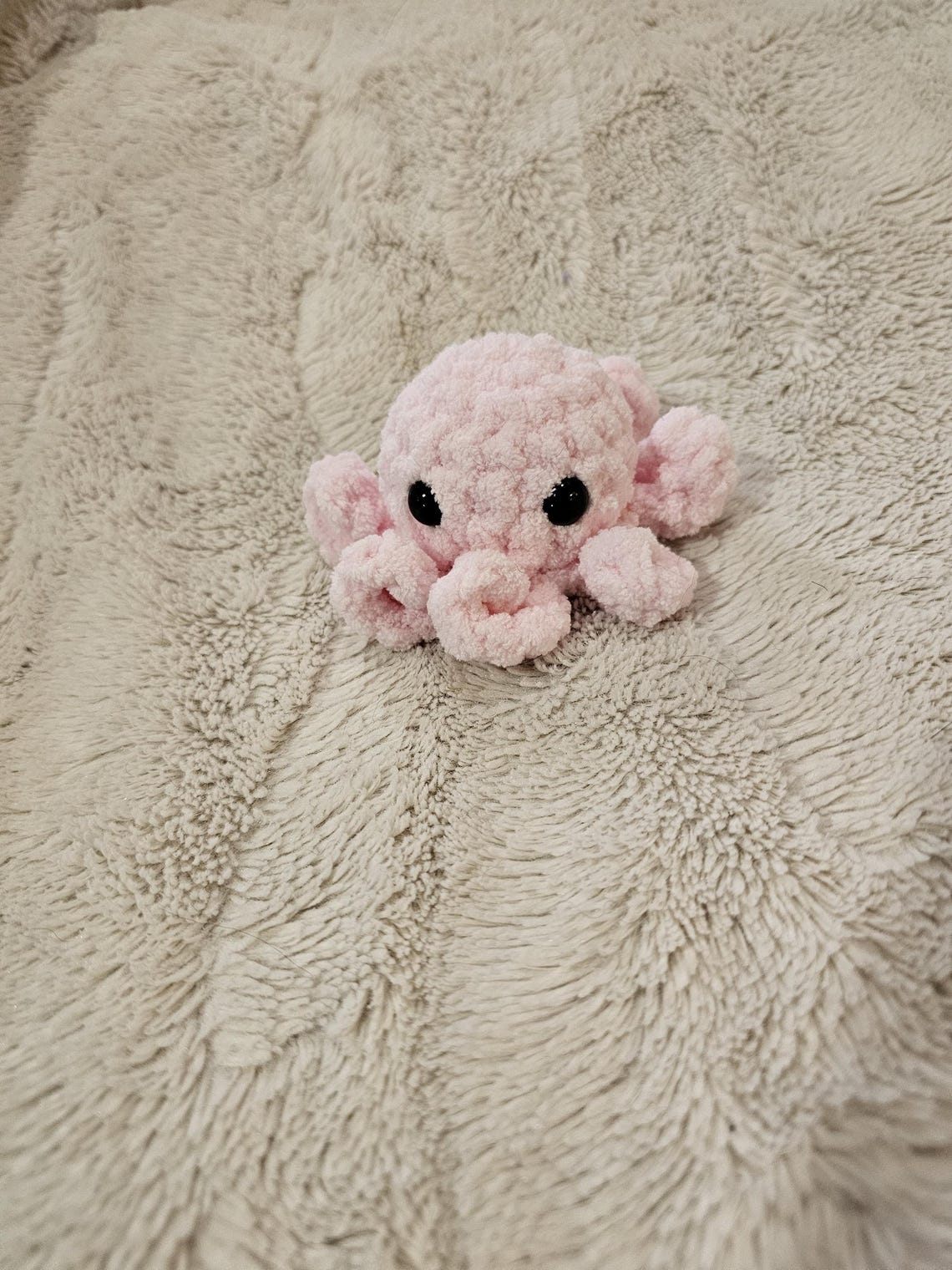 Mini Octopus Stuffed Animal - Baby Pink - Etsy