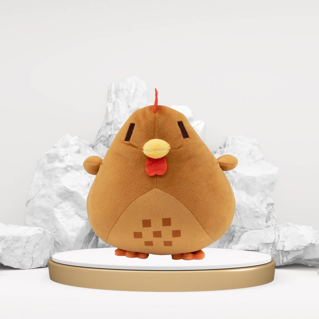 20cm Stardew Valley Chicken Plush Toy Kawaii Game-inspired Stuffed ...