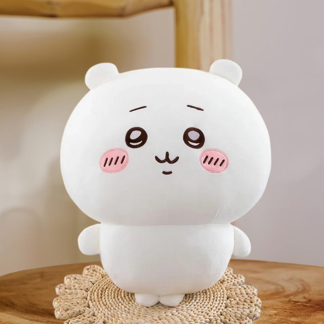 Cartoon Usachi Chiikawa Plush Doll 20CM Self-deprecating Bear Pillow ...