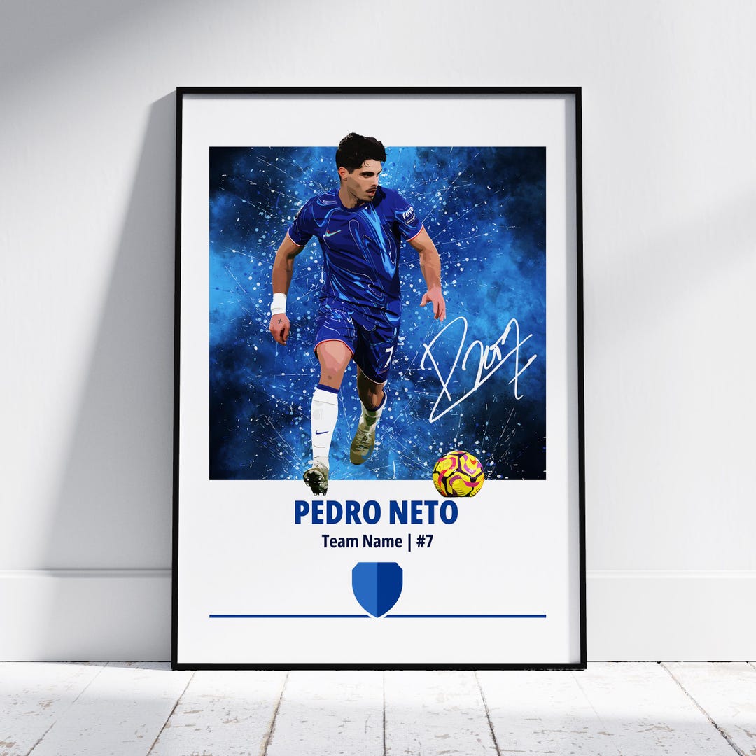 Pedro Neto Poster: Football Posters, Football Prints - Etsy UK