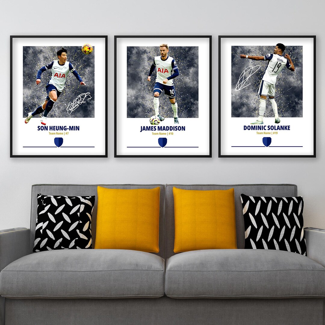 Tottenham Hotspur 3 Poster Bundle | Tottenham Poster | Football Prints ...