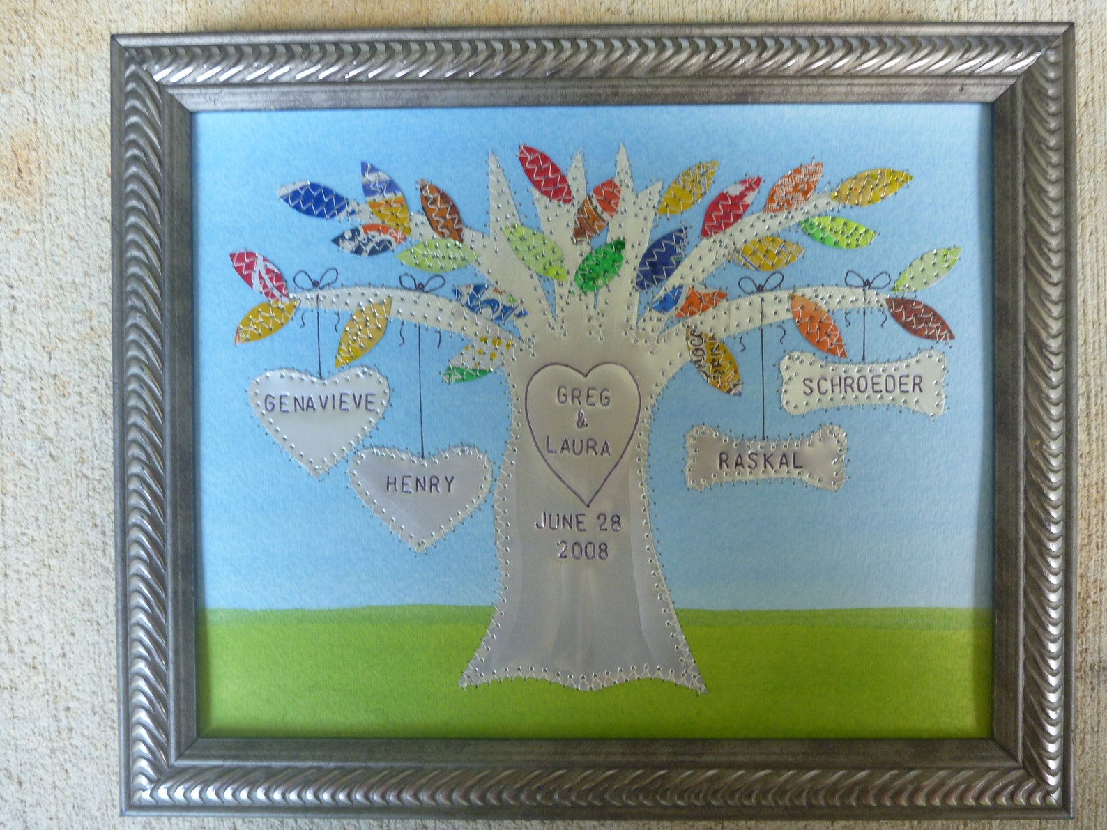 Tin Year Anniversary Ten Anniversary Gift Wedding Gift - Etsy