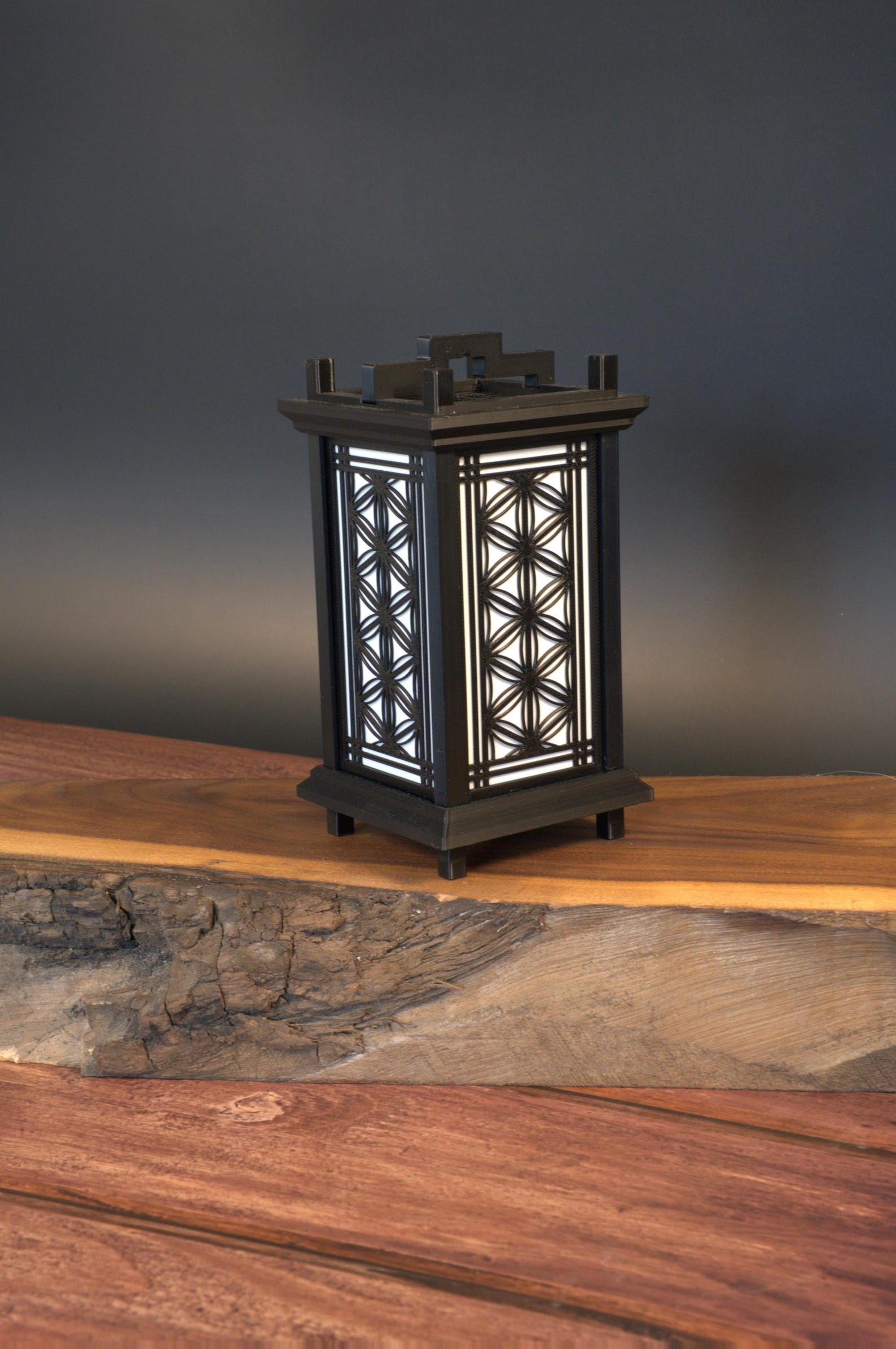Shoji Tea Light Lamp – Small – 3D Printed Japanese-style LED Lantern ...