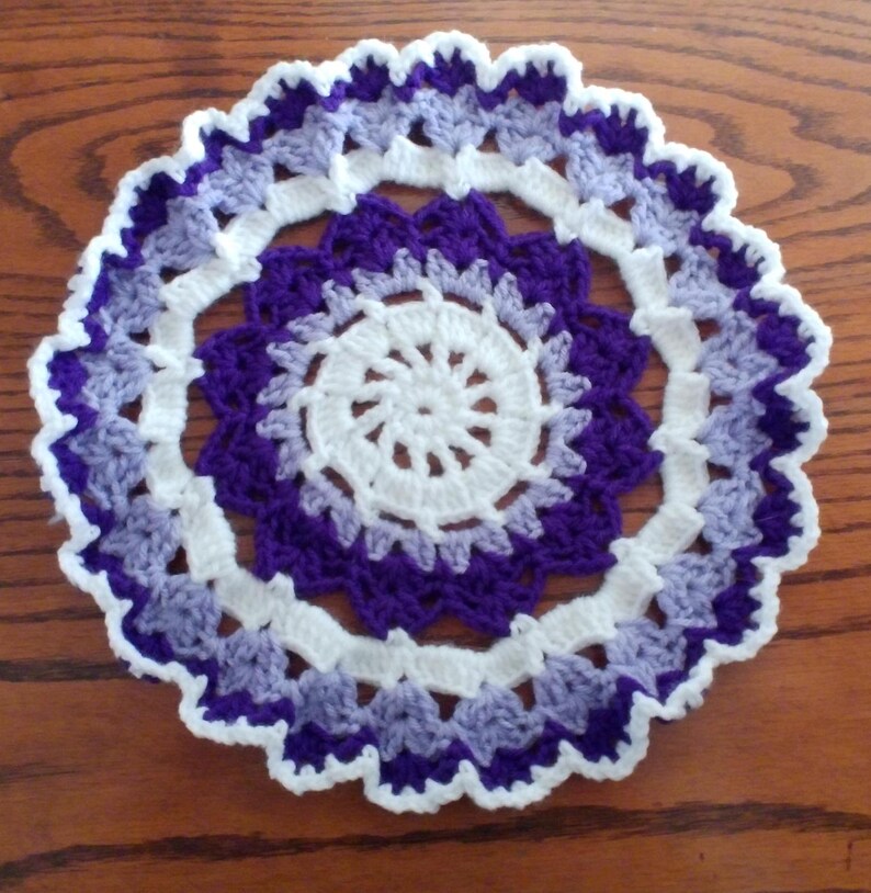 Handmade Crocheted Doilies, Made With Polyester Yarn, Washable - Etsy