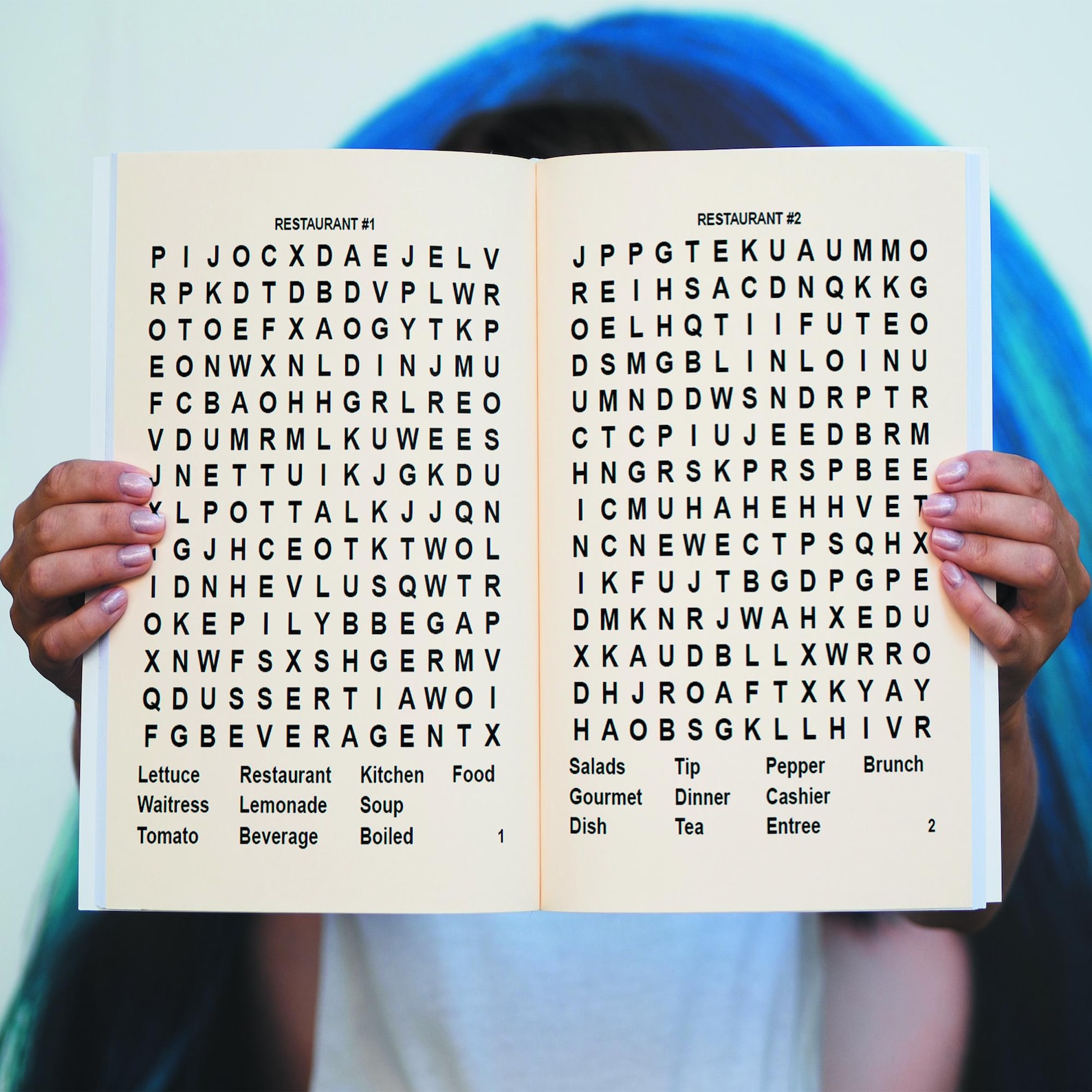 Restaurant Word Search Puzzles for Kids: Large Print (PDF Download) - Etsy