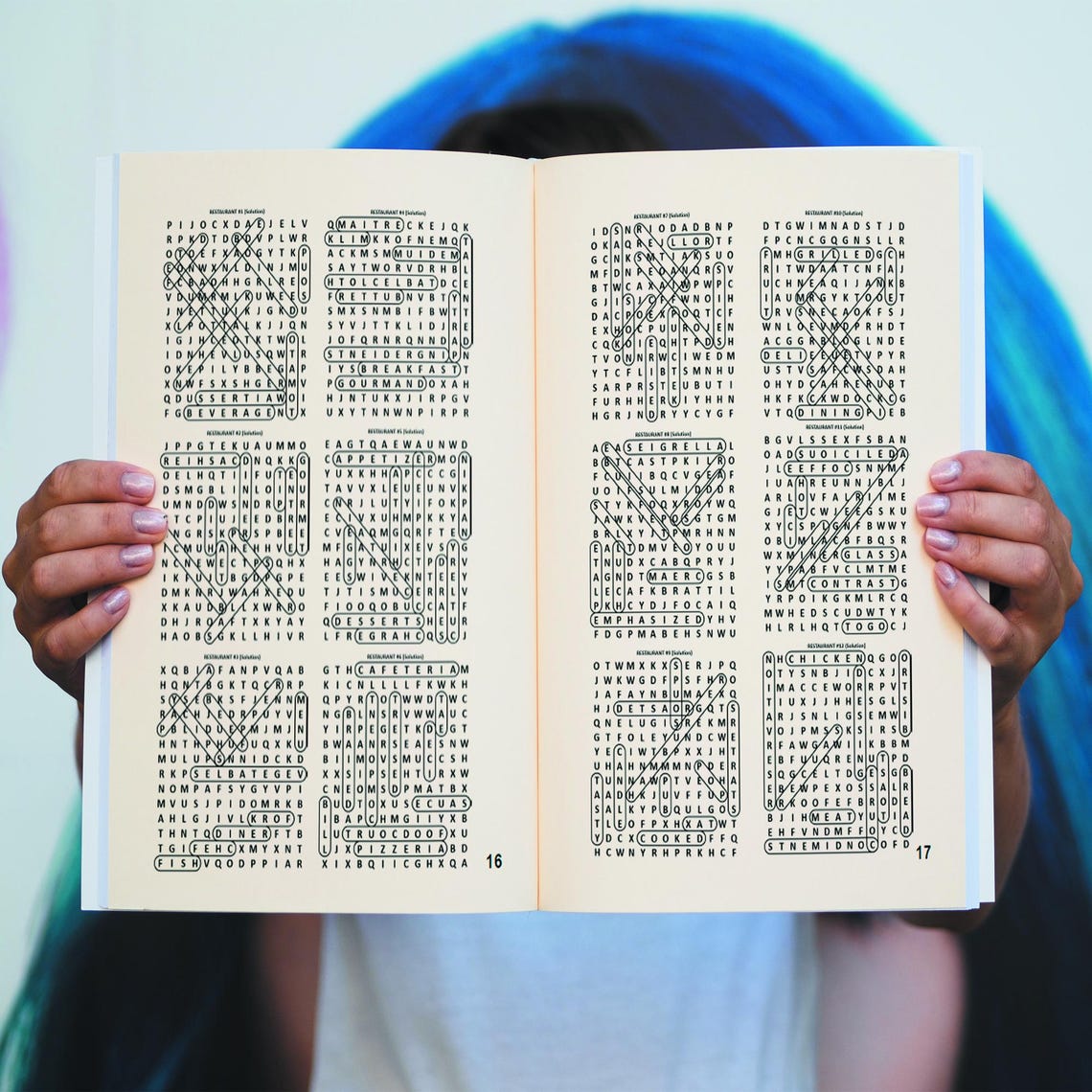 Restaurant Word Search Puzzles for Kids: Large Print (PDF Download) - Etsy