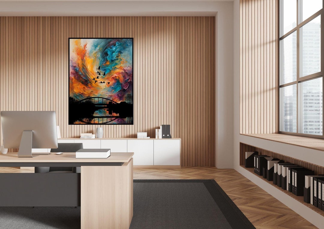 Modern Washroom Wall Art A3 Printable Poster for Home Deco - Etsy