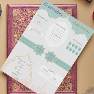 Ramadan Daily Journal | Digital Download - Etsy