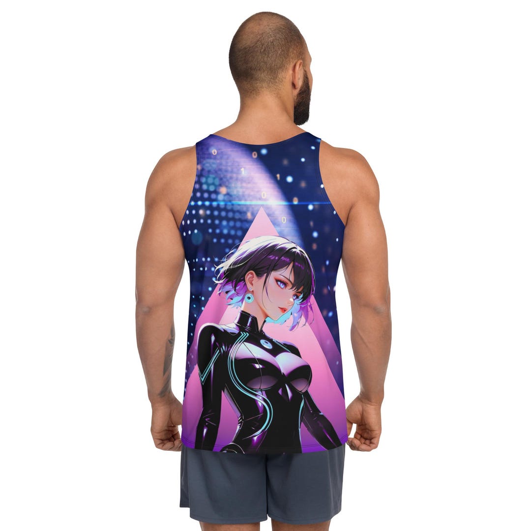 Ghost in the Shell Muscle Vest - Etsy