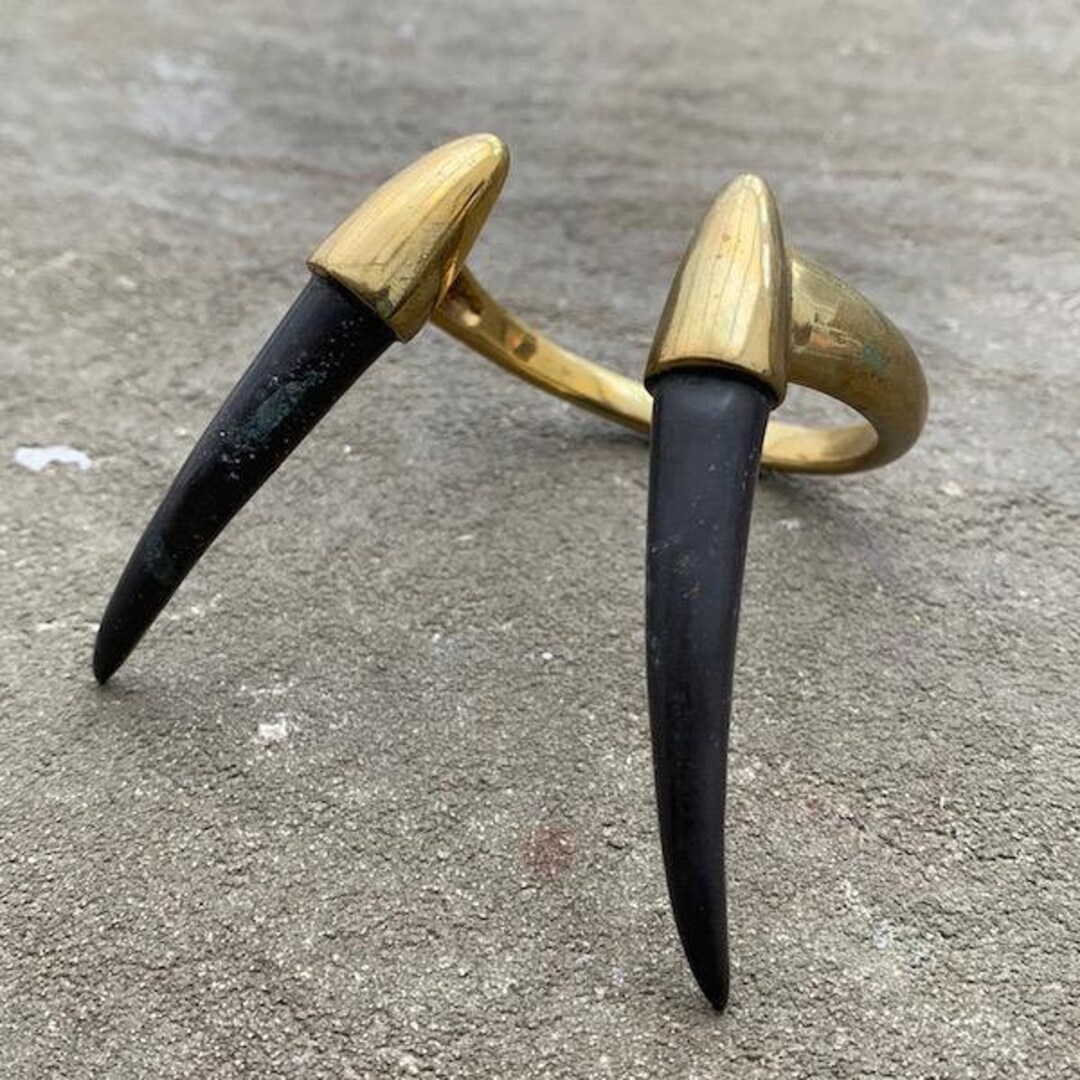 Claw Adjustable Cuff Bracelet Dark Goth Unisex Jewelry - Etsy