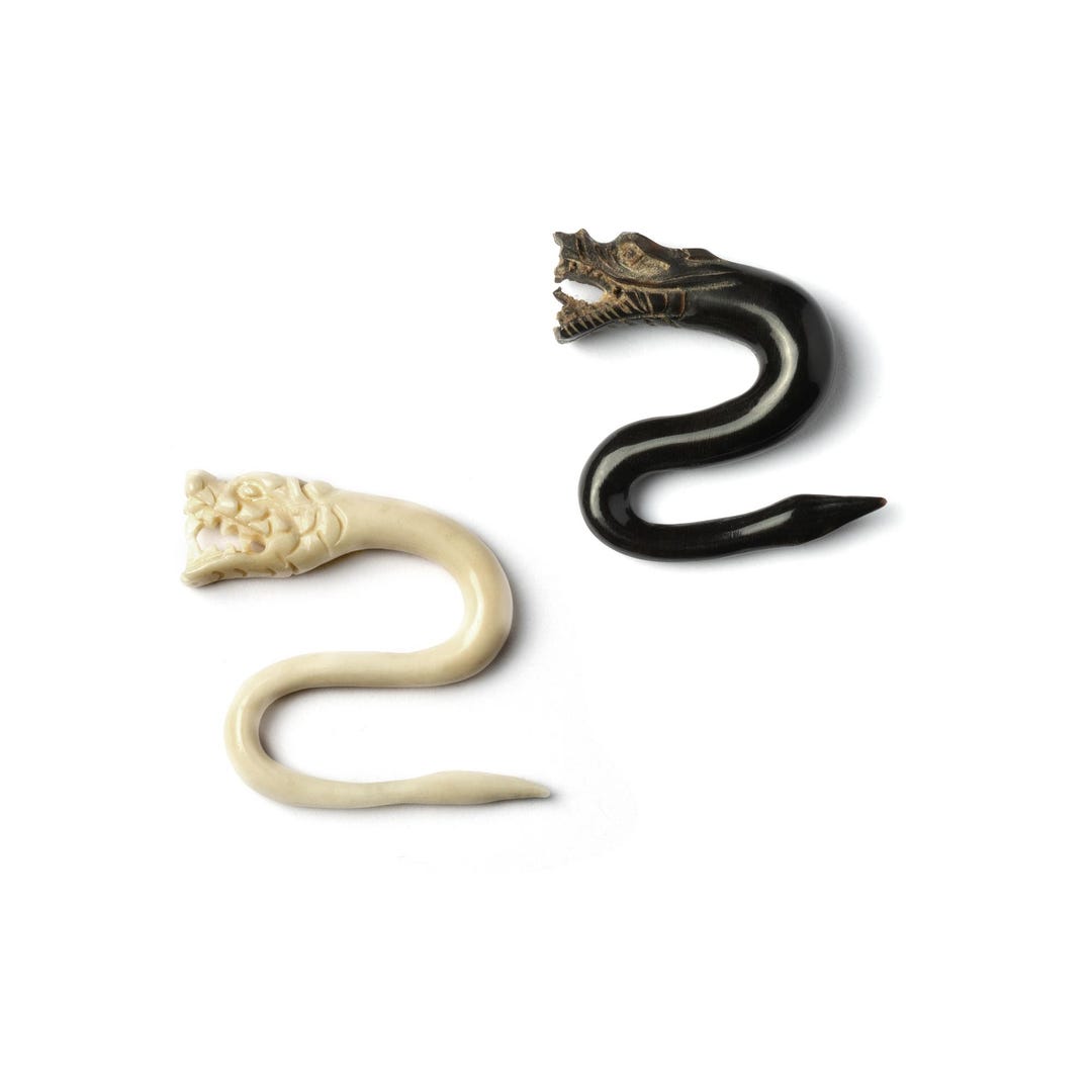 Dragon Ear Stretchers, Taper Gauge Earrings for Stretched Ears 3mm(8g ...