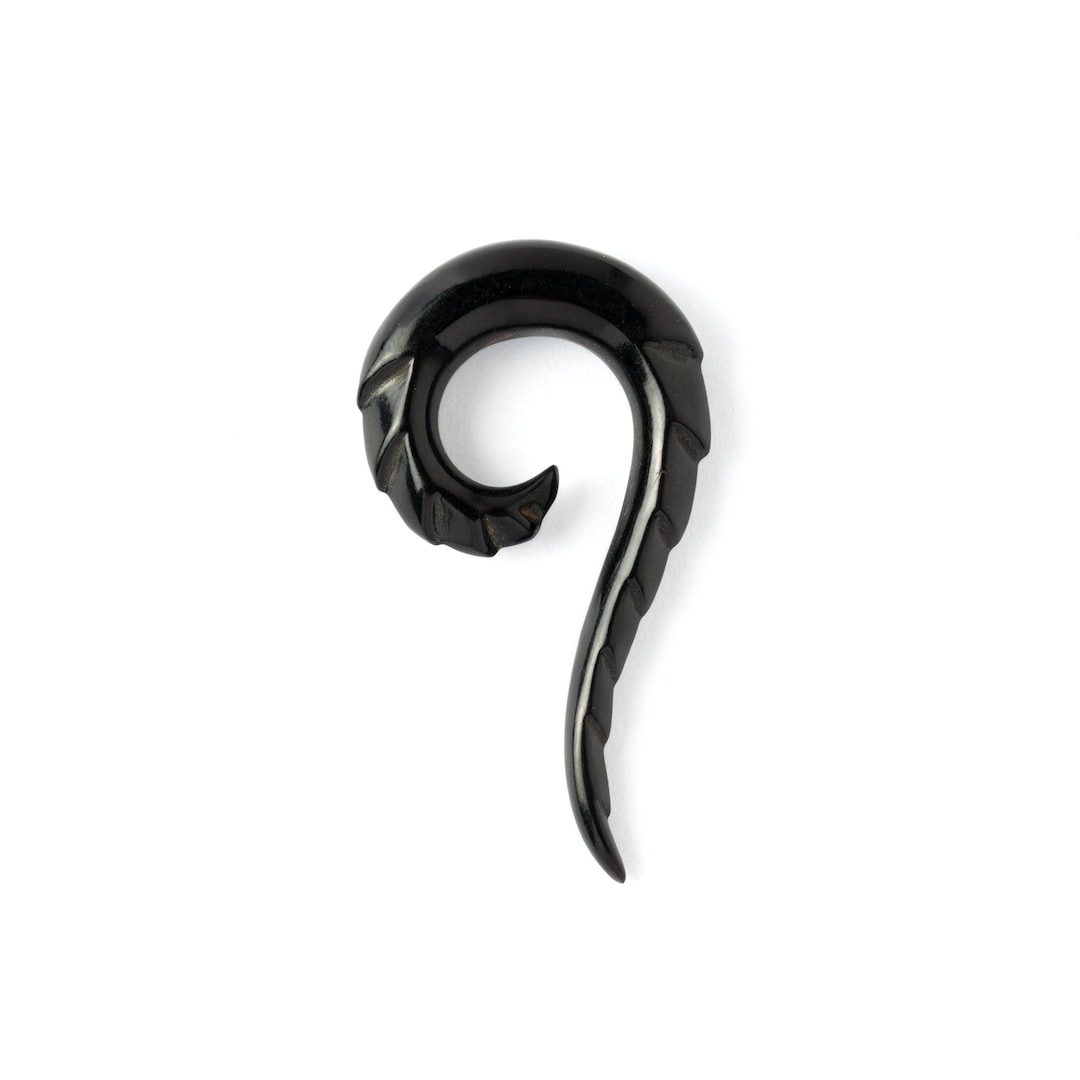 Armadillo Hook Ear Stretcher, Taper Gauge Earrings for Stretched Ears ...