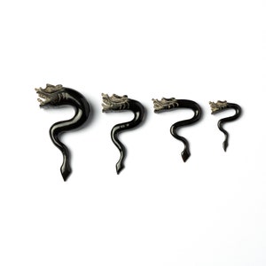 Dragon Ear Stretchers, Stretching Earlobes, Gauge Earrings, Gauge Ear ...